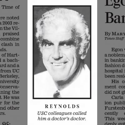 Telfer B. Reynolds (1921 – 2004), un dels primers hepatòlegs americans ...